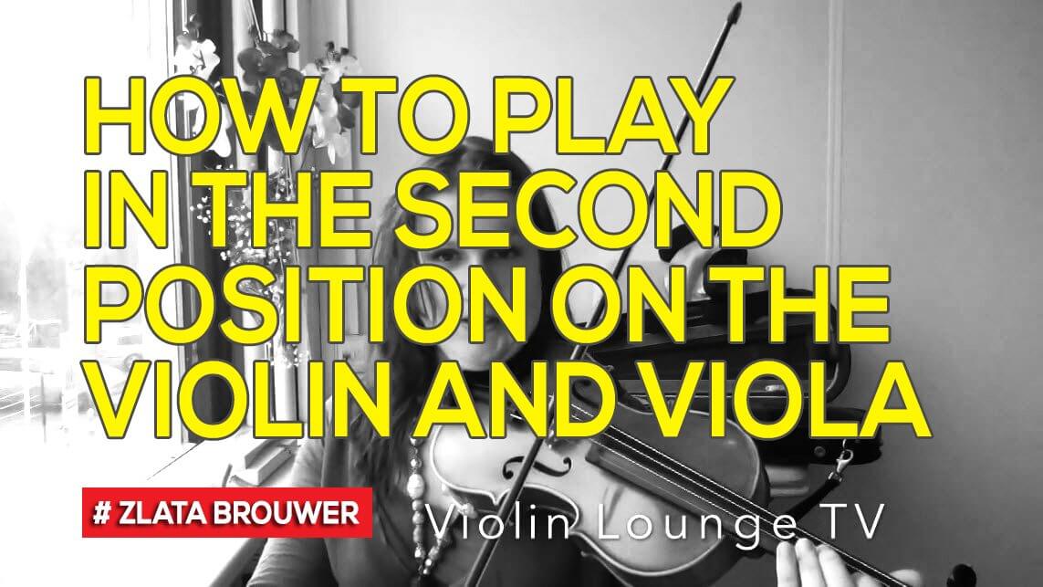 How To Play in the Second Position on the Violin and Viola - Violin Lounge