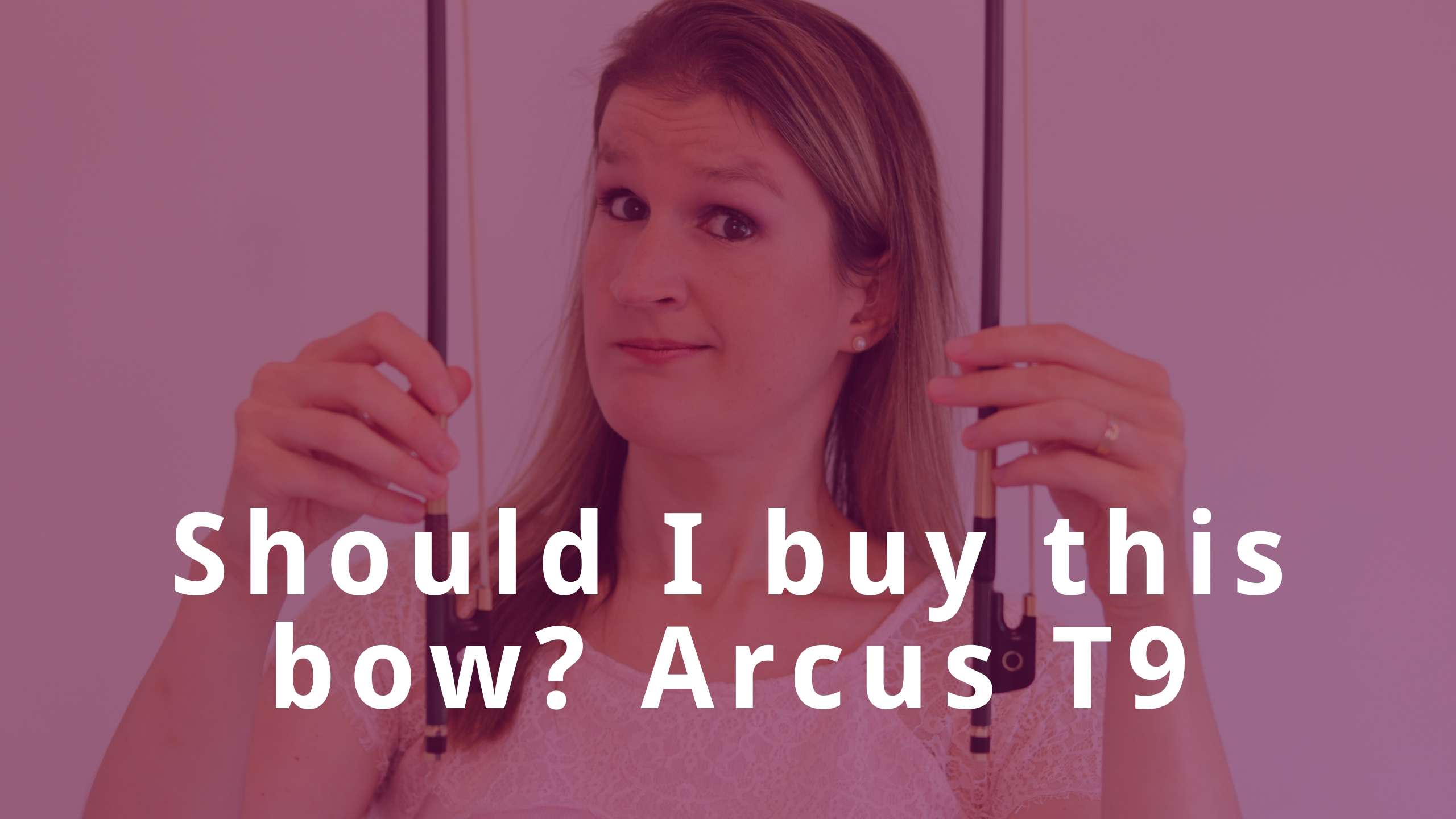 Testing the NEW Arcus T series: am I buying a new violin bow? | Violin ...