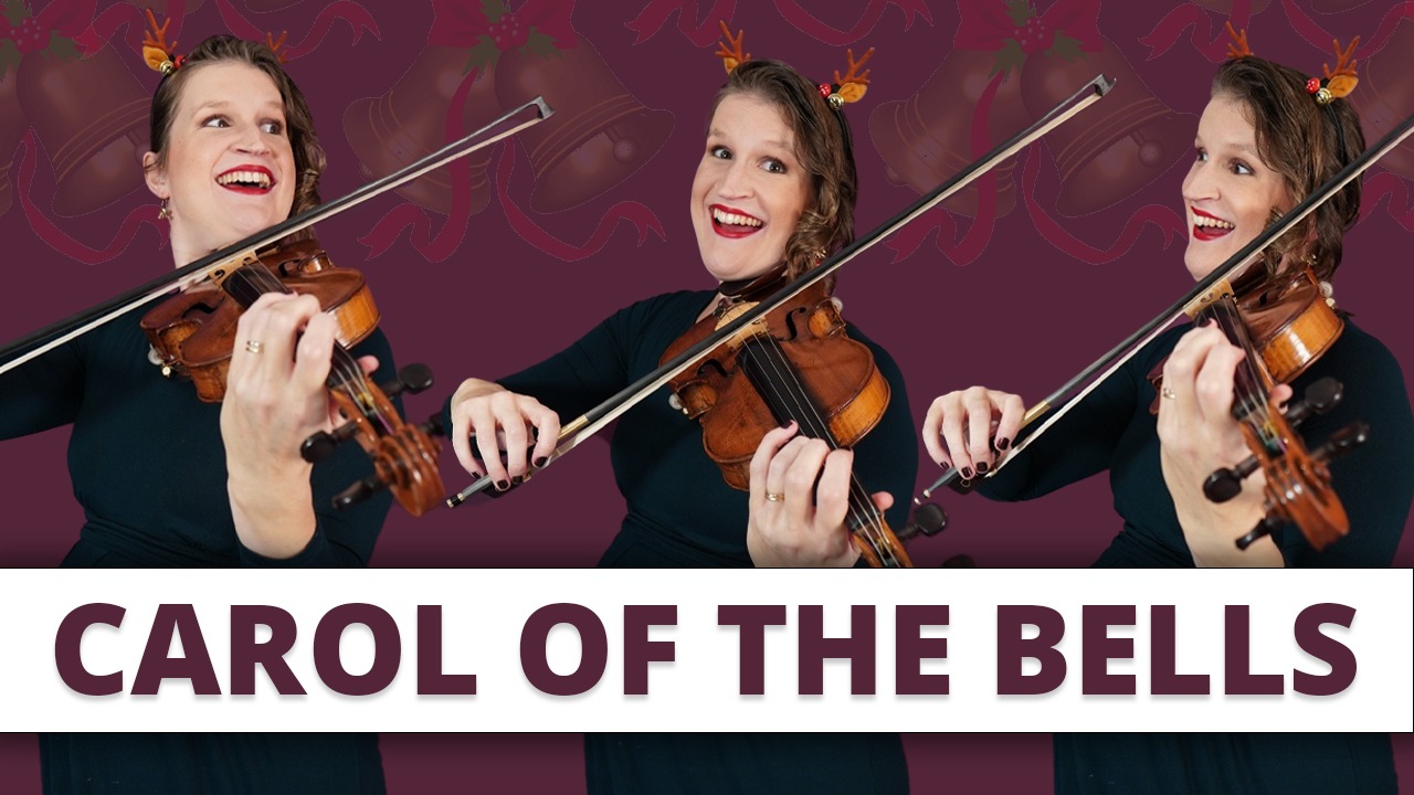 Carol of the Bells Violin Trio | Violin Lounge TV #501 - Violin Lounge