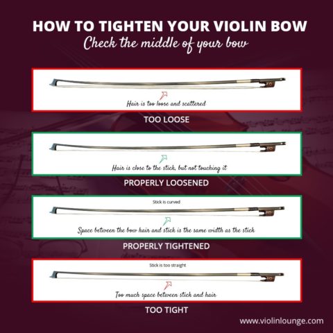 How Much to Tighten a Violin Bow | Violin Lounge TV #506 - Violin Lounge