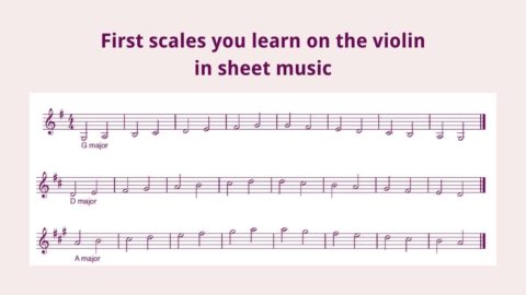 First Notes you Learn on the Violin as a Beginner - Violin Lounge